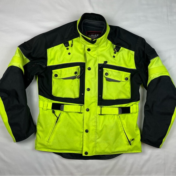 Bilt | Jackets & Coats | Bilt Mens Adventure Motorcycle Jacket Sz Large ...